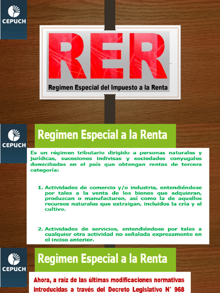 Regimen Rer | PDF