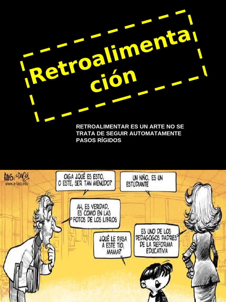 Retroalimentación | PDF