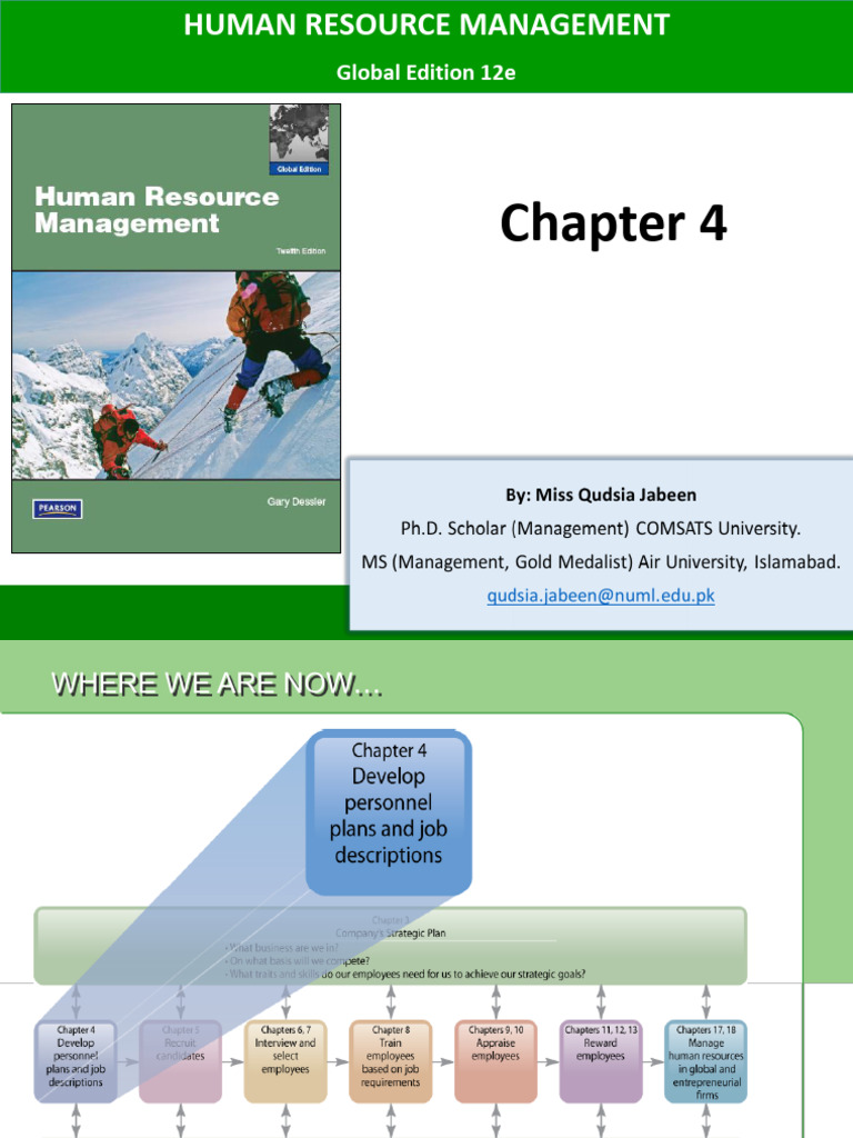Lec 4-HRM Job Analysis | PDF