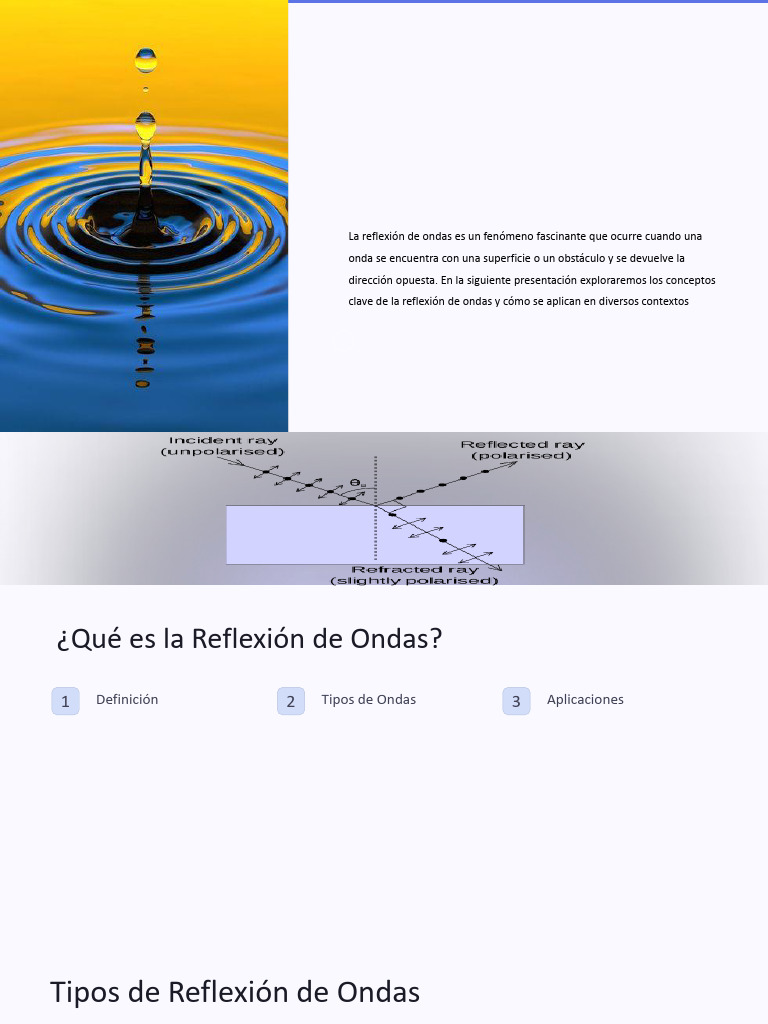 Reflexion de Ondas | PDF