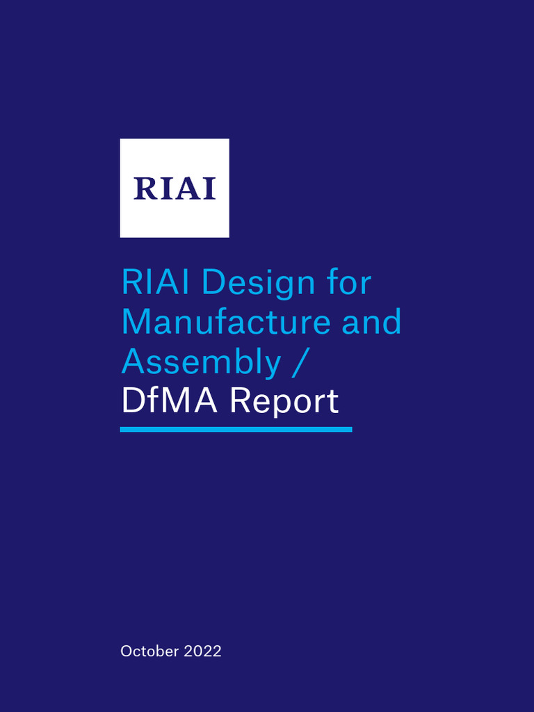RIAI DFMA Report 2022 v5 04oct22 | PDF | Building Information Modeling ...