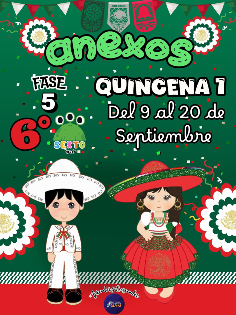 Q1 - Fase 5 - 6° - Anexos - PMS - 24-25 | PDF