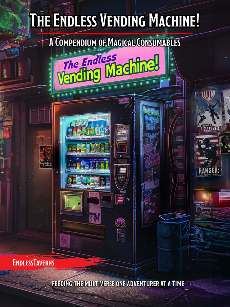 Endless Vending Machine Cover | PDF