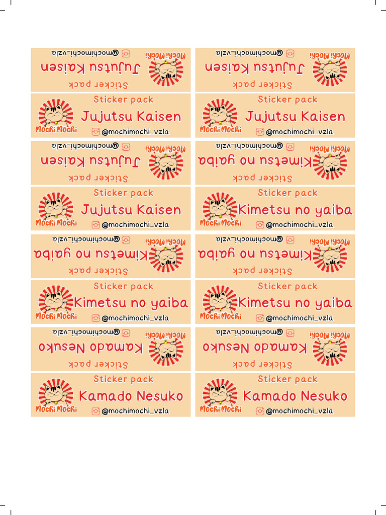 Sticker Pack 2 | PDF