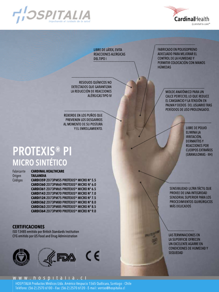 guante protexis PI micro | PDF