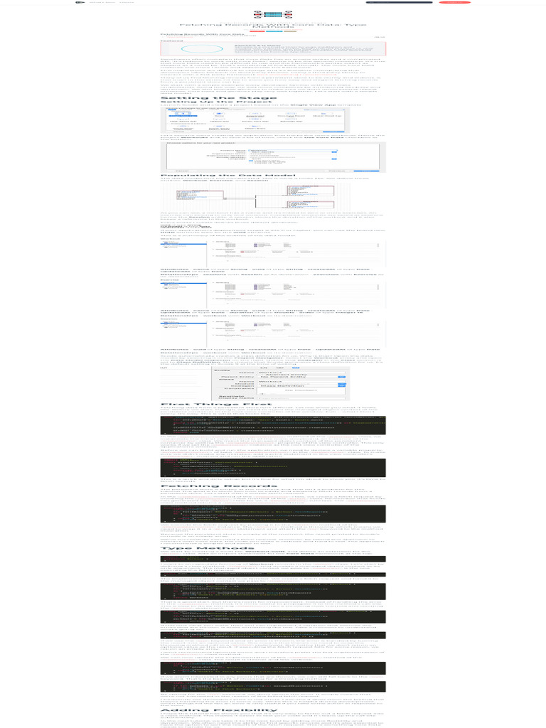 Fetching Records With Core Data | PDF