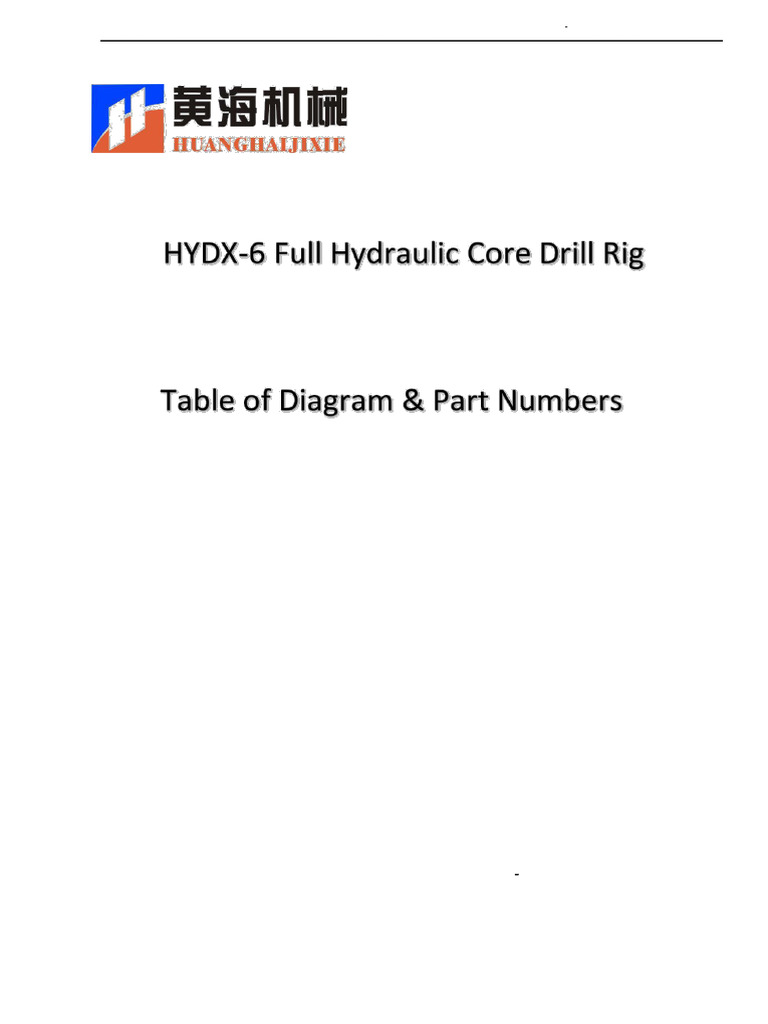 HYDX-6 Manual de partes ESPAÑOL | PDF