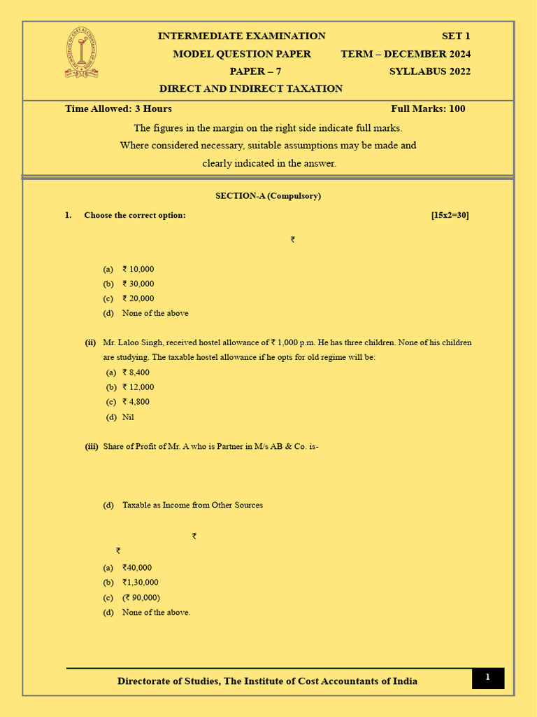 Paper7 Syl22 Dec24 Set1 | PDF