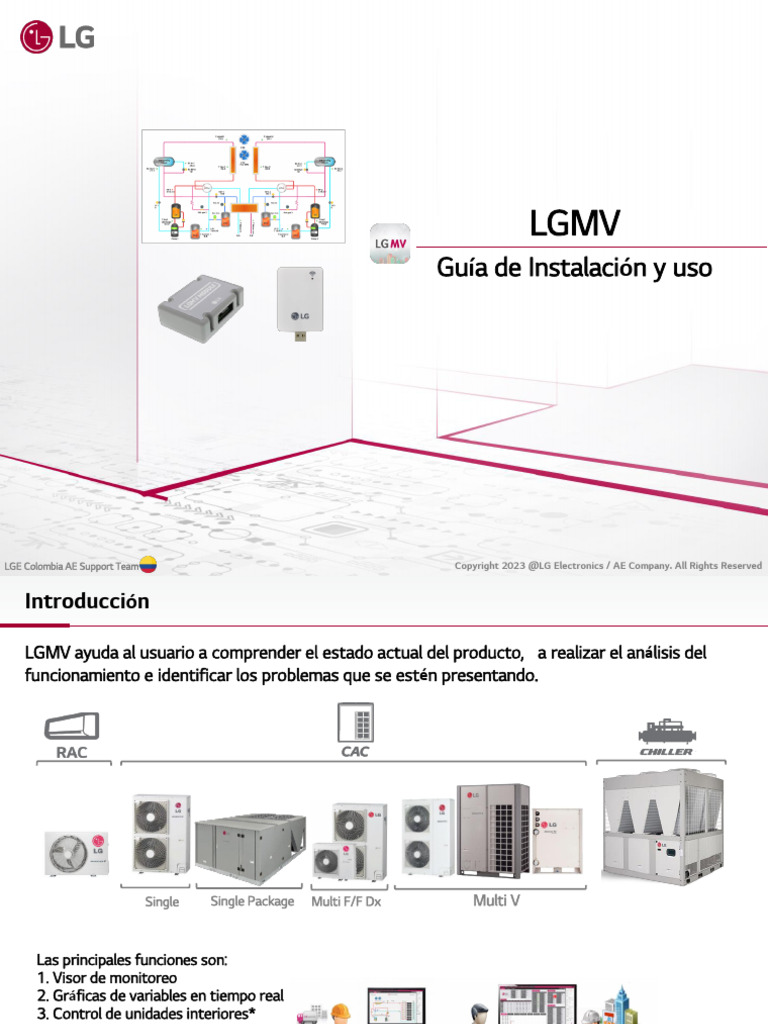 Guía de uso New LGMV | PDF