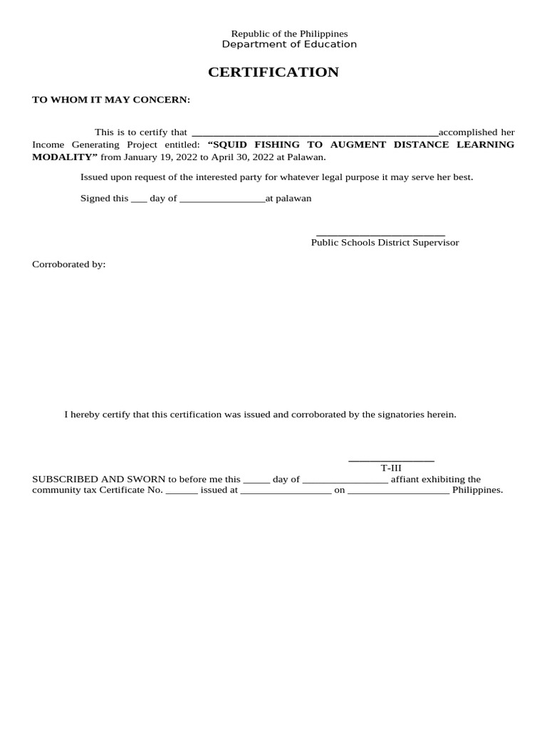 IGP CERTIFICATION | PDF