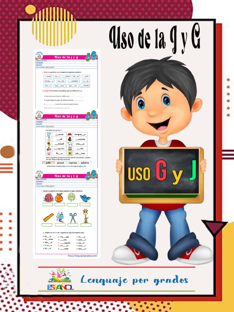 PDF Uso de La J y G | PDF