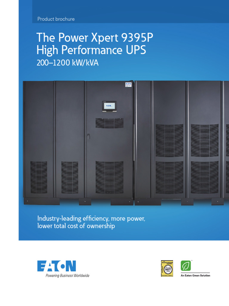 Eaton 9395 High Performance Brochure BR153058EN | PDF