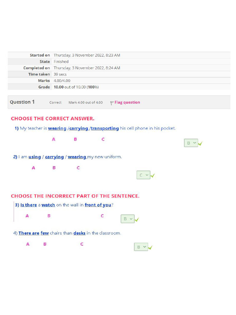 MODULO INGLES 2 | PDF
