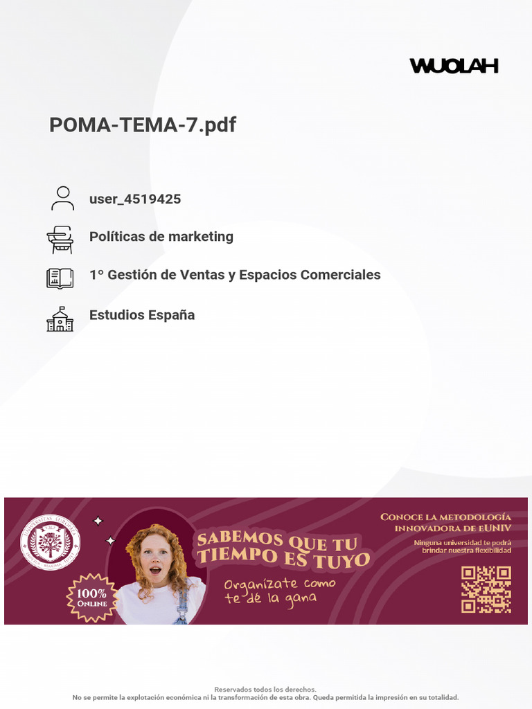 Wuolah Free POMA TEMA 7 | PDF