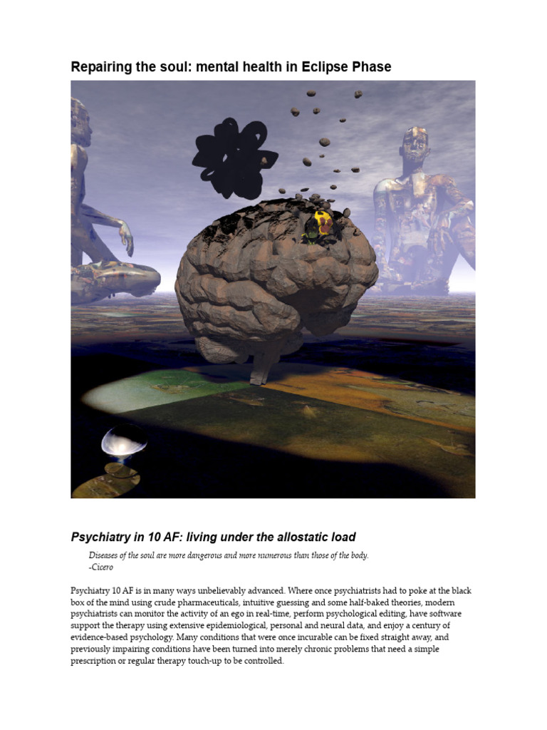 Eclipse Phase Homebrew - Repairing The Soul, Mental Health in Eclipse ...