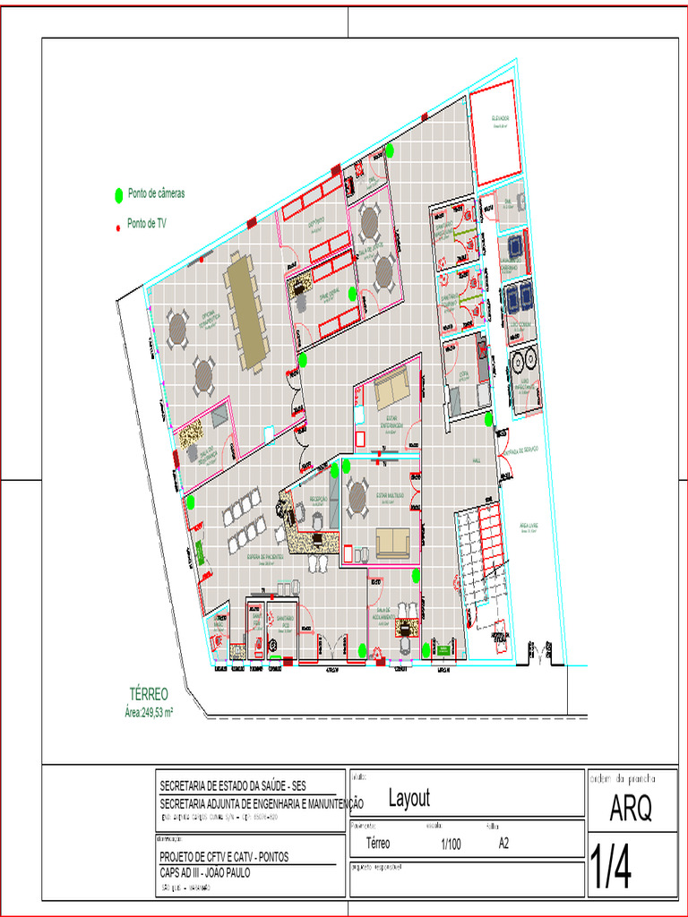 Caps Ad Iv Joao Paulo - Pontos CFTV e Catv | PDF