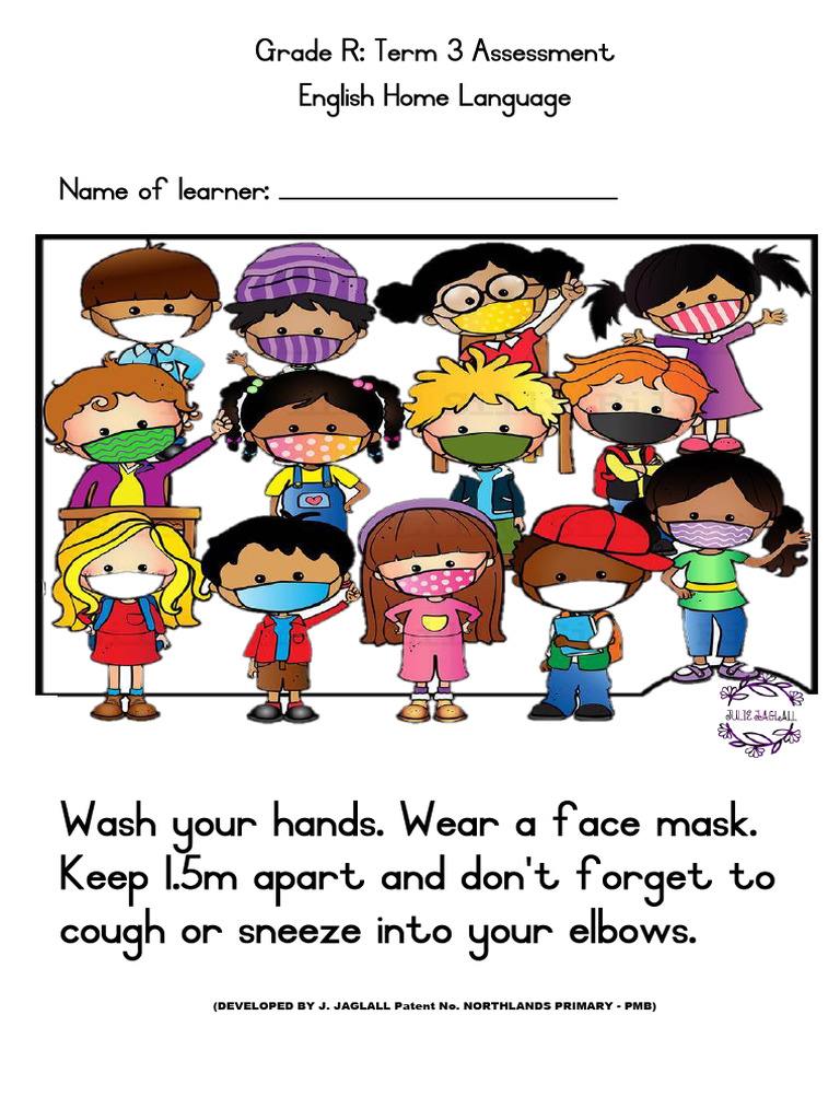 Grade R Term 3 Assessment 2021 - 240701 - 072256 | PDF