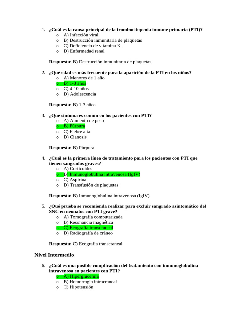 Cuál Es La Causa Principal de La Trombocitopenia Inmune Primaria | PDF Cuál Es La Causa Principal de La Trombocitopenia Inmune Primaria | PDF