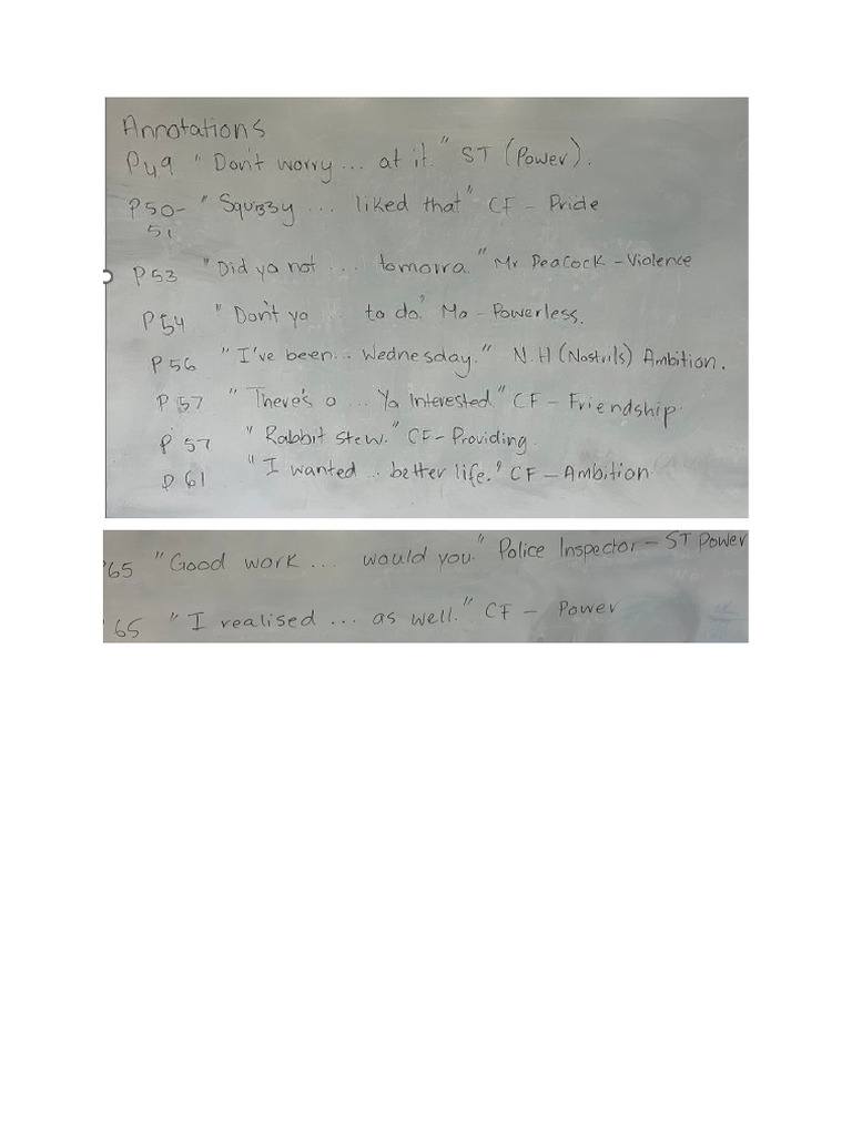 Runner - Chapter 7 and 8 Quotes For Annotations | PDF