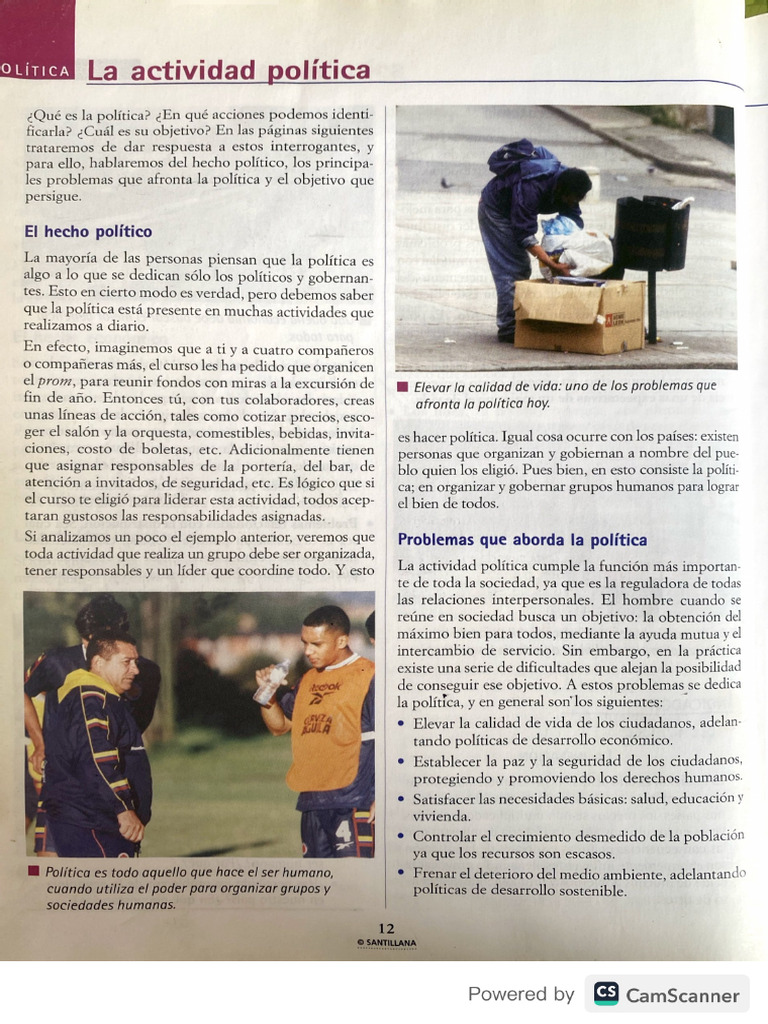 Actividad Política | PDF