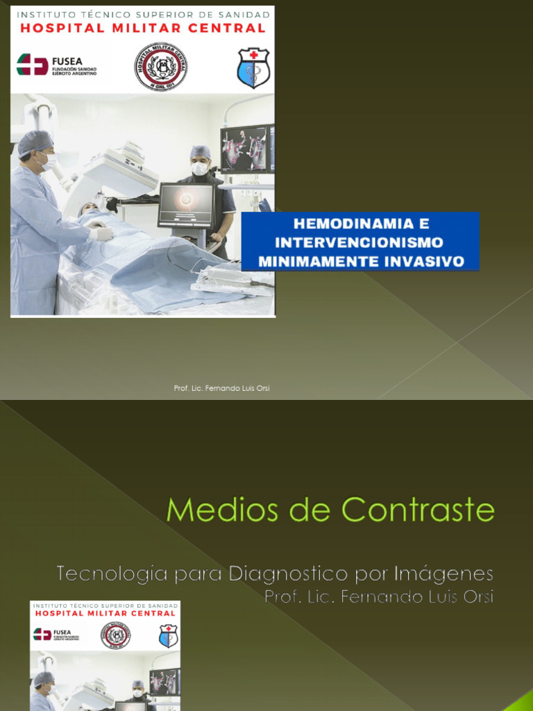 1 Medios de Contraste | PDF