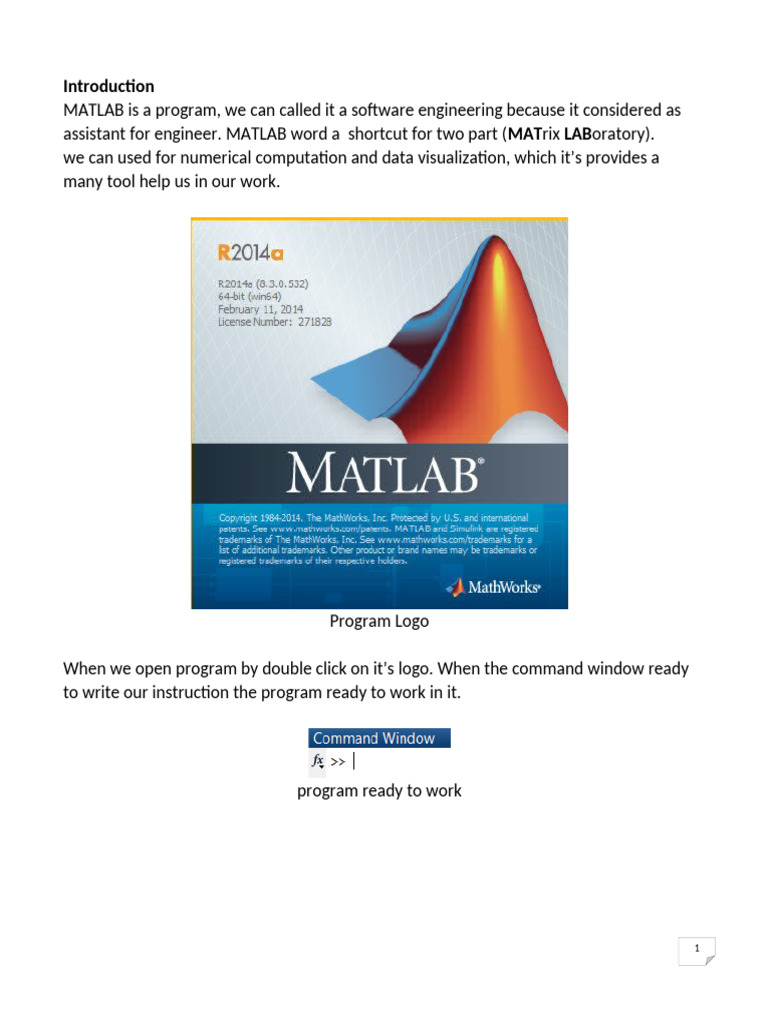 Matlab 1 | PDF