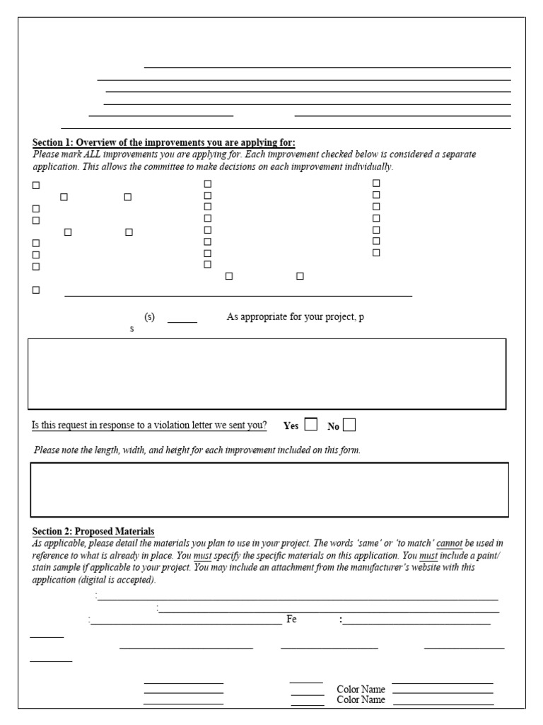 ACC Form | PDF