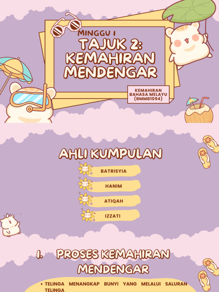 Kemahiran BM (Minggu 1) | PDF