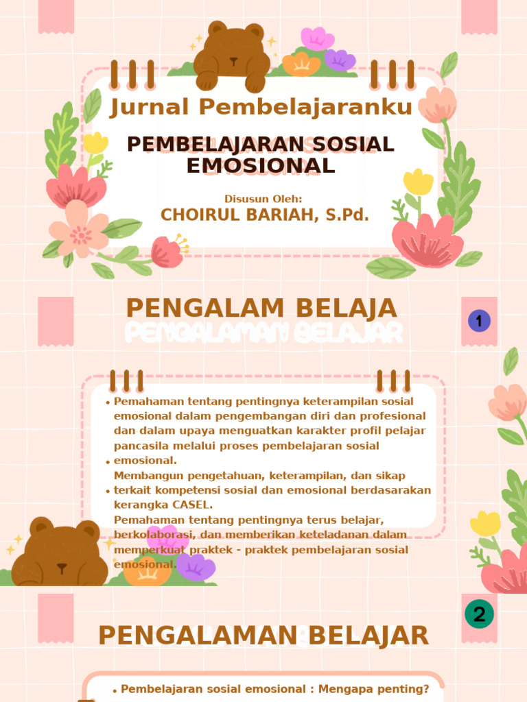 Jurnal Pembelajaran - Modul 2 - Choirul Bariah | PDF