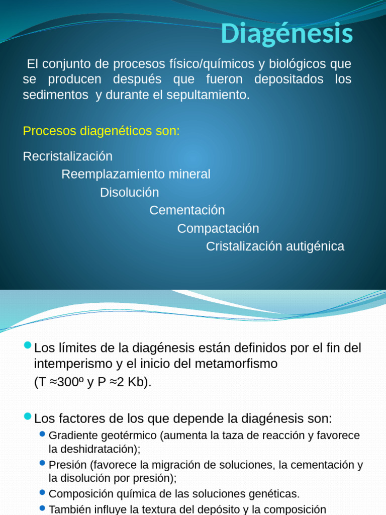 Diagénesis y Estructuras sedimentariasDZA | PDF