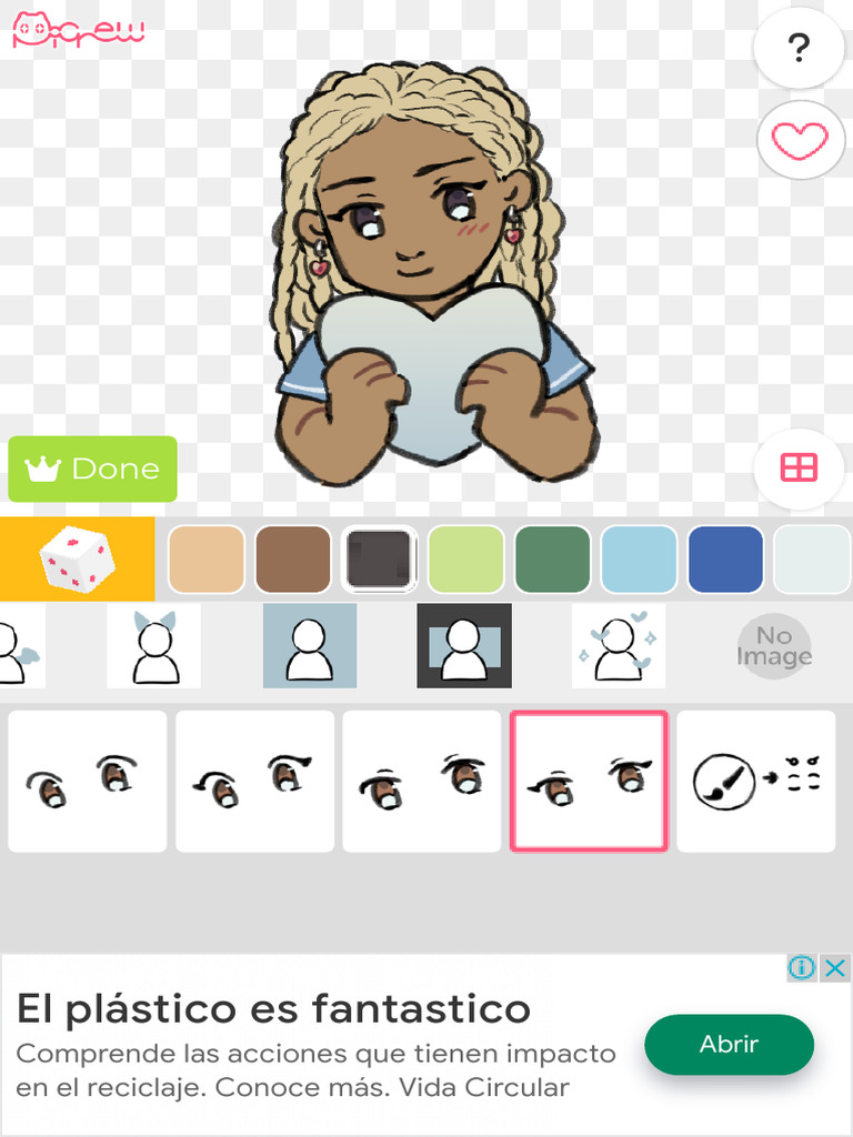 Heart Hold Character Picrew | PDF