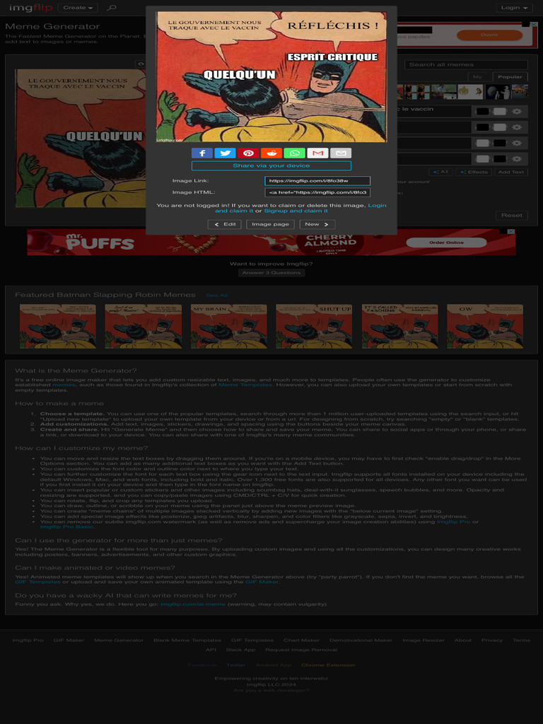 Meme Generator - Imgflip | PDF