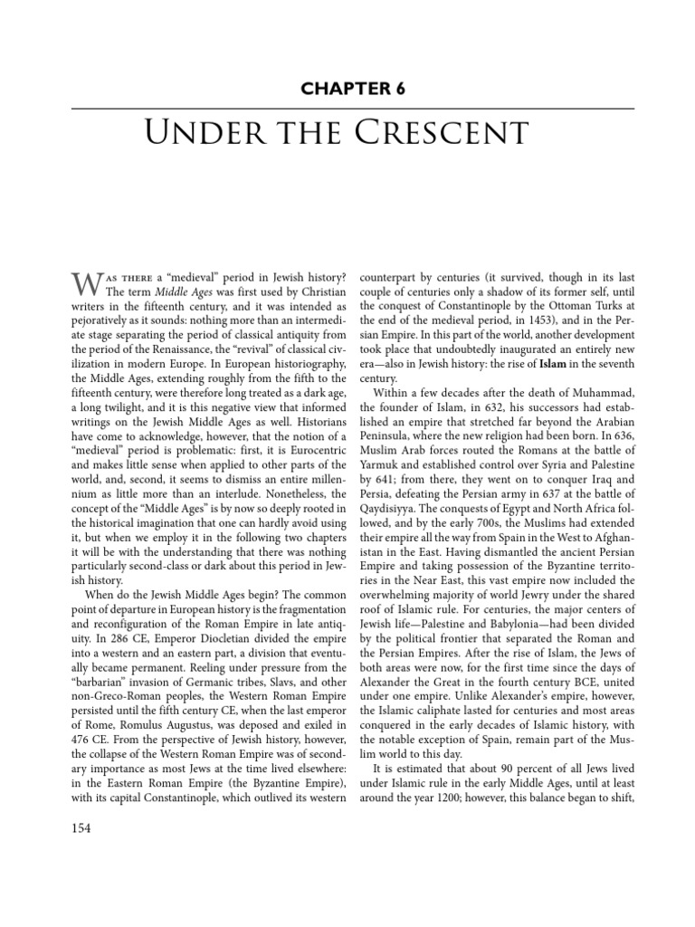 The_Jews_A_History_----_(6._Under_the_Crescent) | PDF
