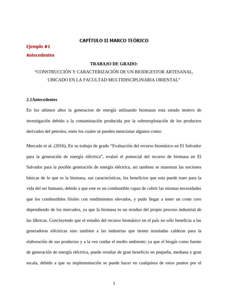 Ejemplo de Marco Teórico y Marco Metodológico | PDF