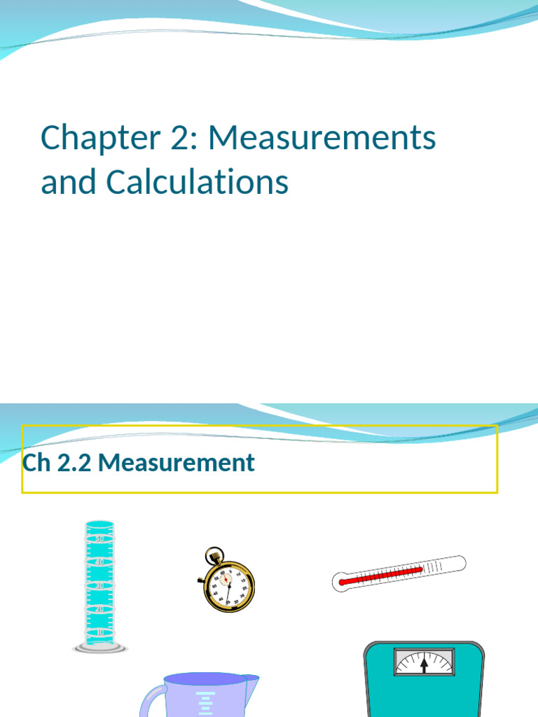 Ch 2 Measurements and Calculations -Notes | PDF