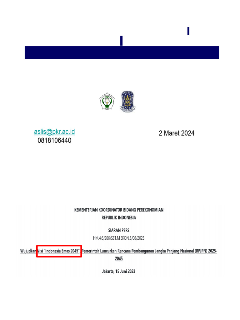 4 Generasi Emas Bebas Stunting | PDF