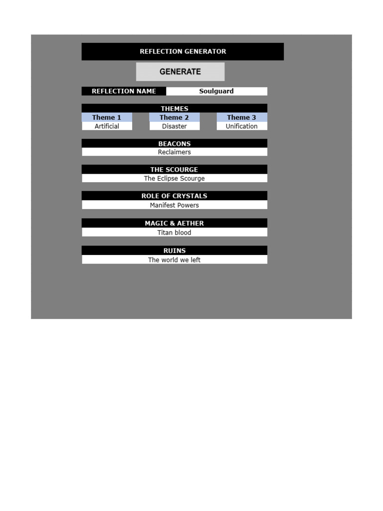Beacon Reflection Generator | PDF