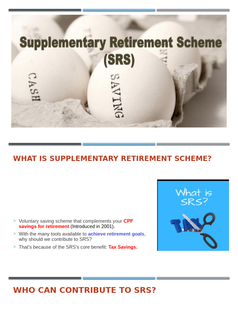 Supplementary Retirement Scheme (SRS) | PDF