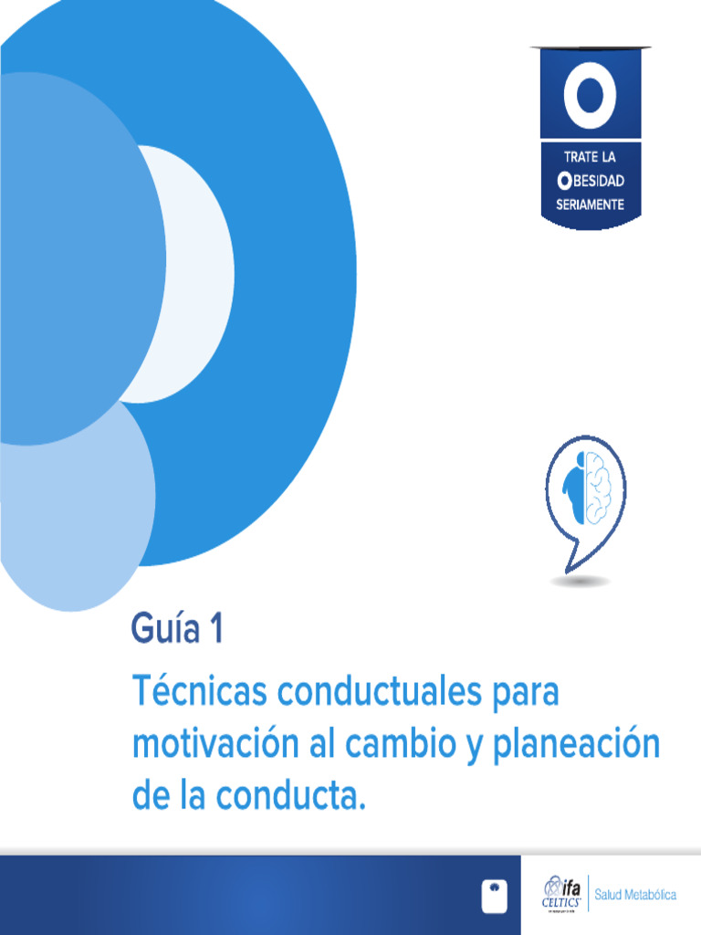 Guia 1 Tecnicas Conductuales | PDF