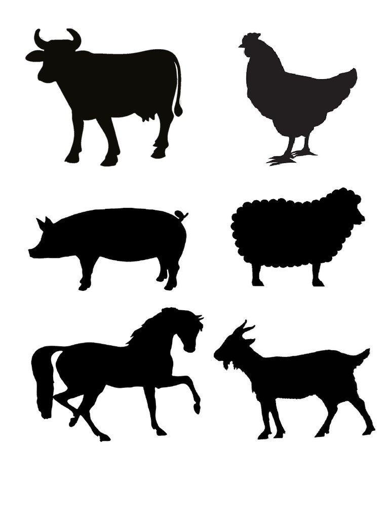 Farm Animal Shadow 2 | PDF