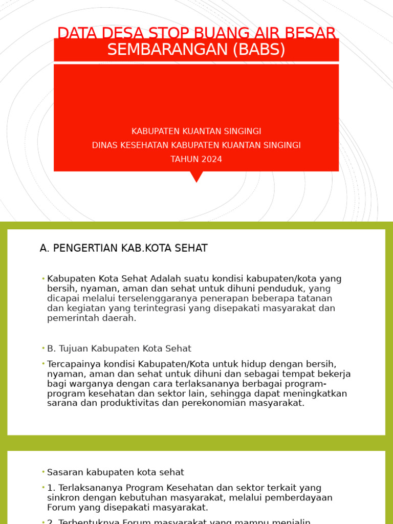 Data Desa Stop Babs | PDF