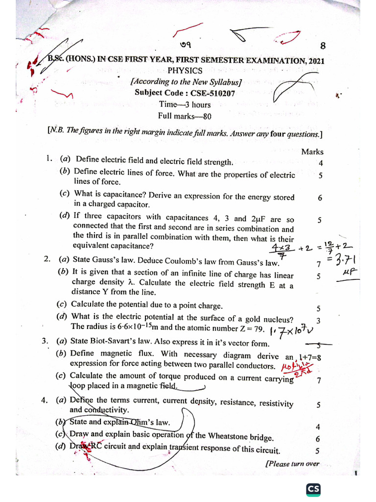 Physics Question Bank | PDF