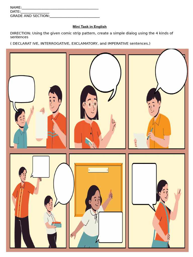 ENGLISH 3 PERFORMANCE TASK QUARTER 1 | PDF