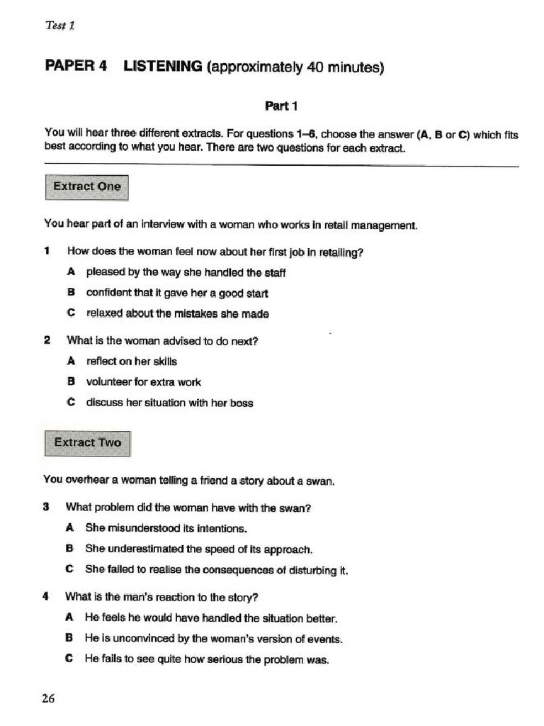 Đề nghe thầy sơn B1 | PDF