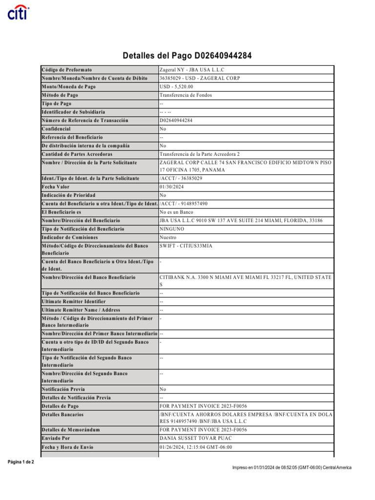 D02640944284 Jba Usa | PDF