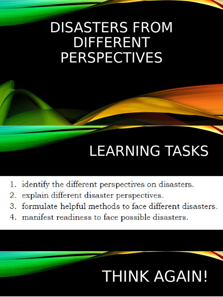 1.2 Student Perspectives of Disaster | PDF | Foreign Language Studies ...