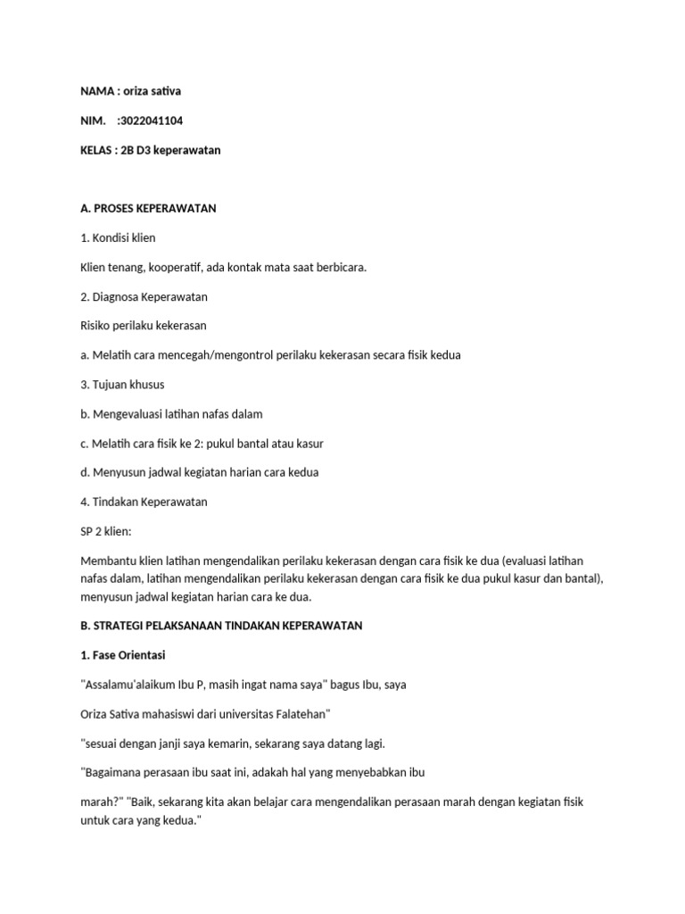 RPK SP 2 - Oriza Sativa | PDF