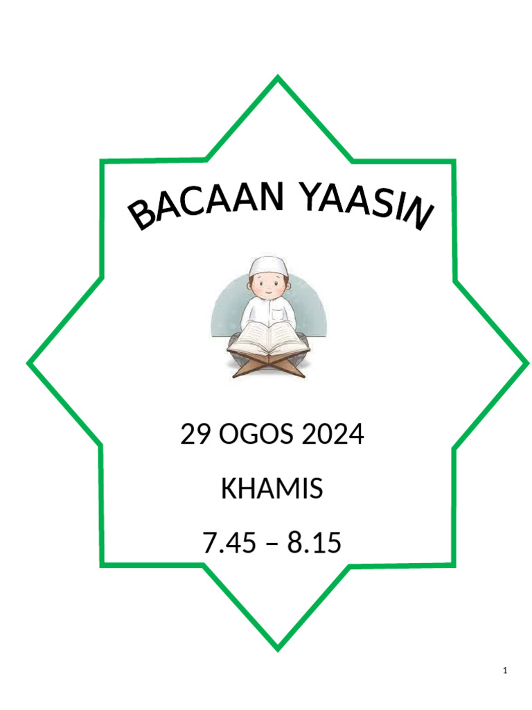 5 Khamis M24 Ogos 29 | PDF
