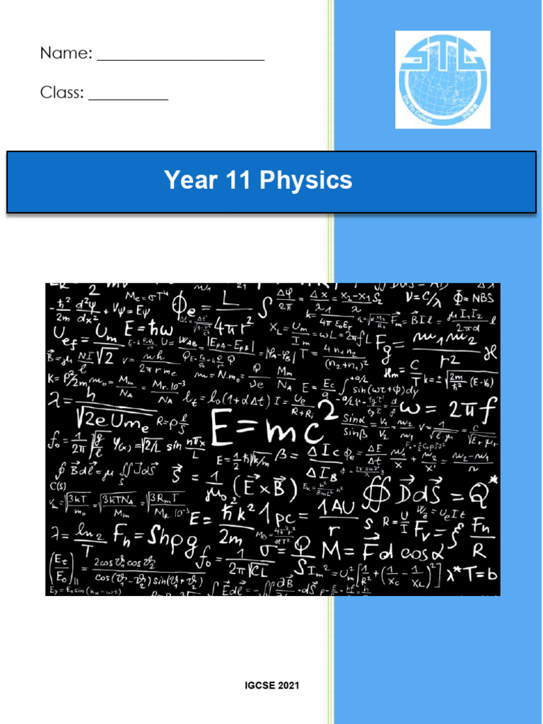 Year 11 Physics | PDF | Voltage | Teaching Methods & Materials