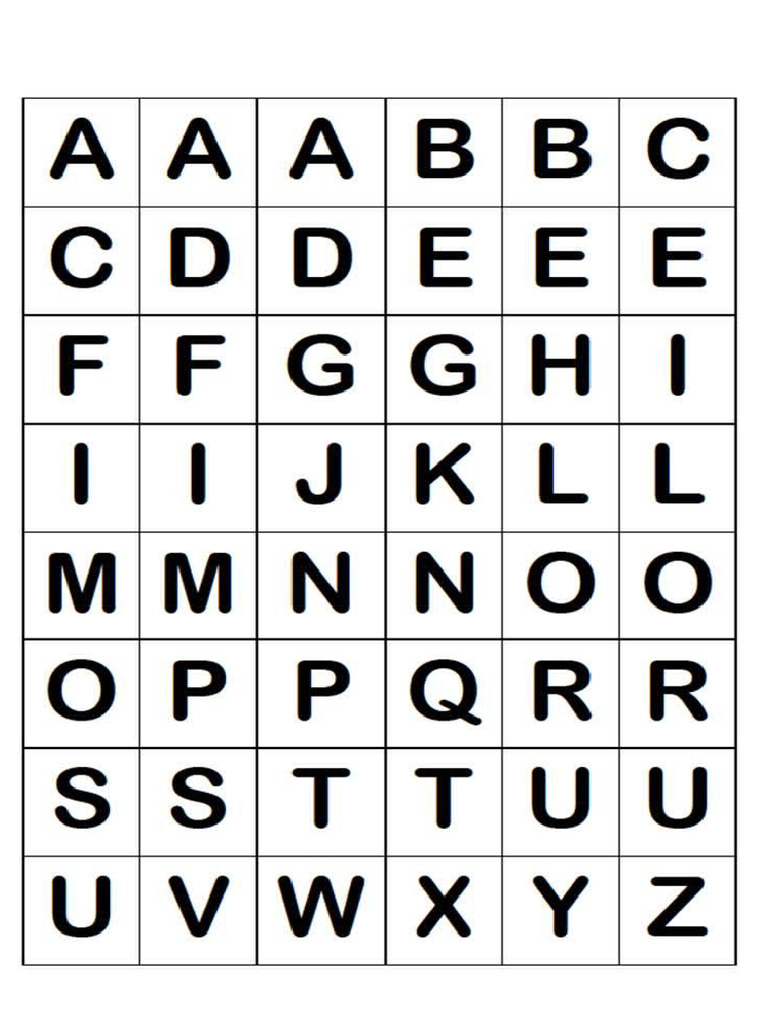 Alfabeto Théo | PDF